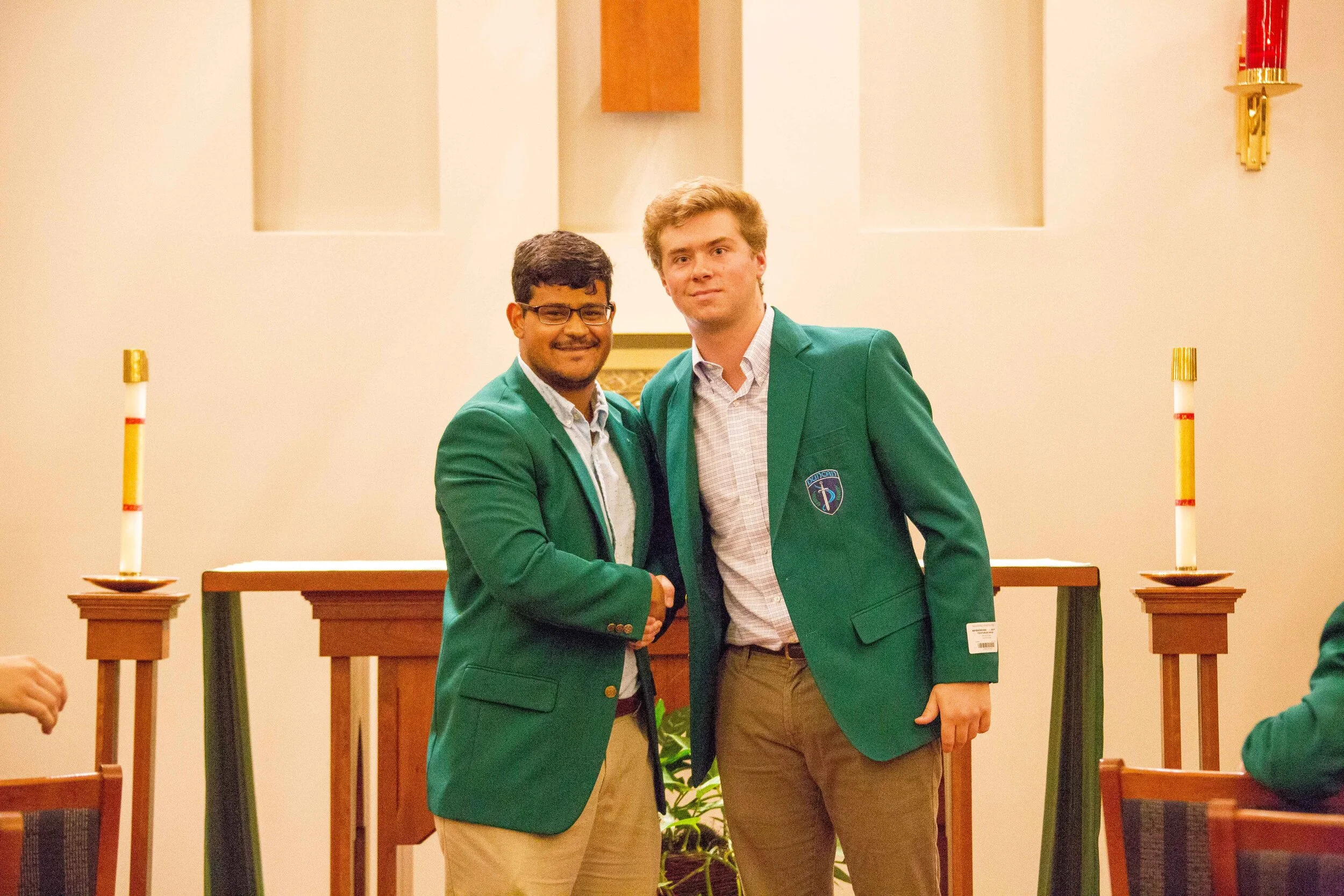 Green Blazers — Duncan Hall