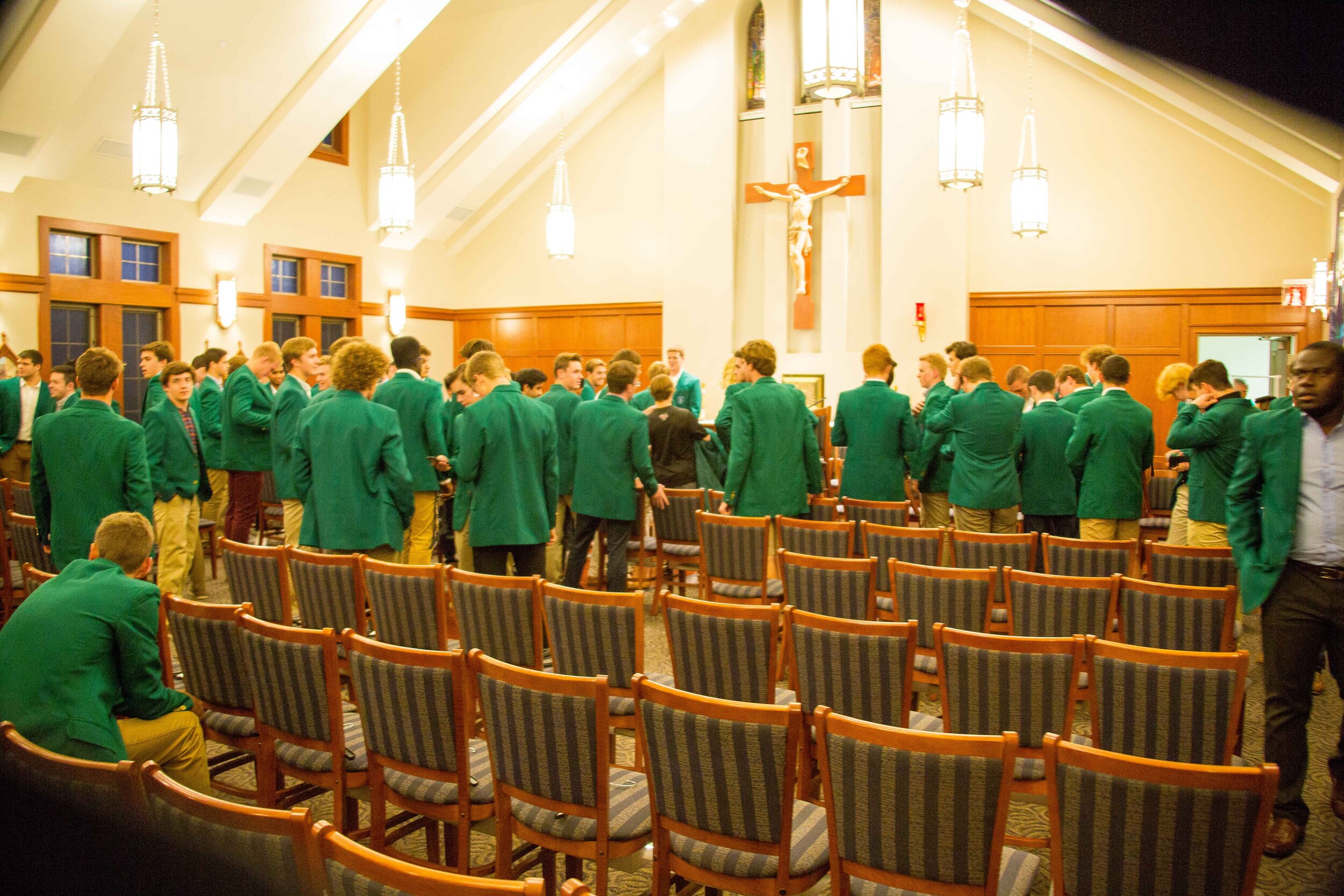 Green Blazers — Duncan Hall