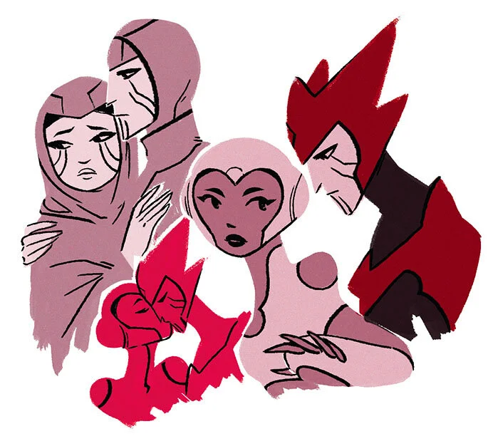 Aya And Razer Fan Art