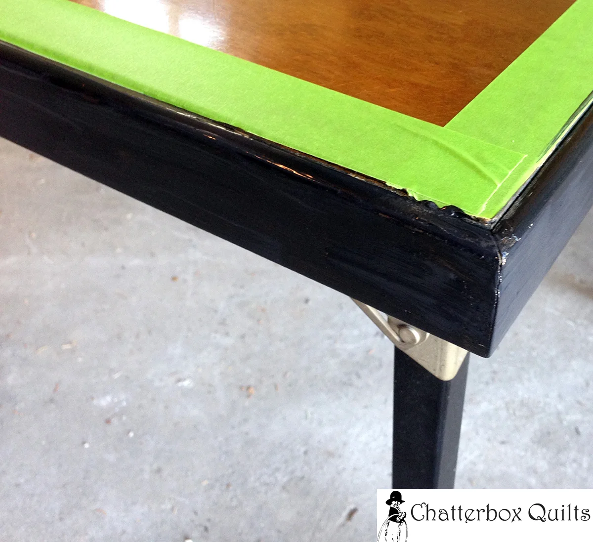 Singer Featherweight 221 Card Table Update — Chatterbox Quilts