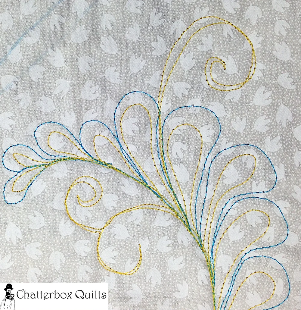 Free Motion Feather Quilting with Patsy Thompson — Chatterbox Quilts