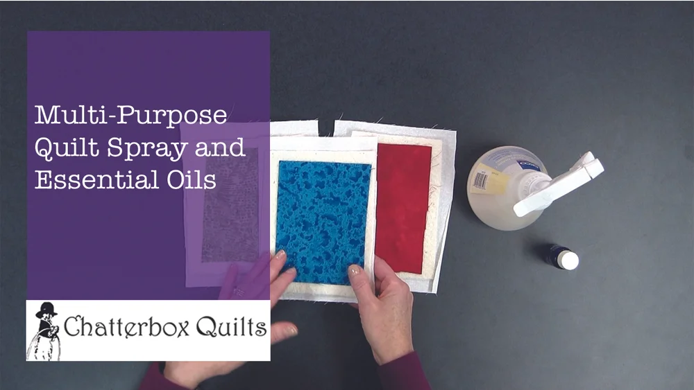 Essential Oils in the Multi-Purpose Quilt Spray — Chatterbox Quilts