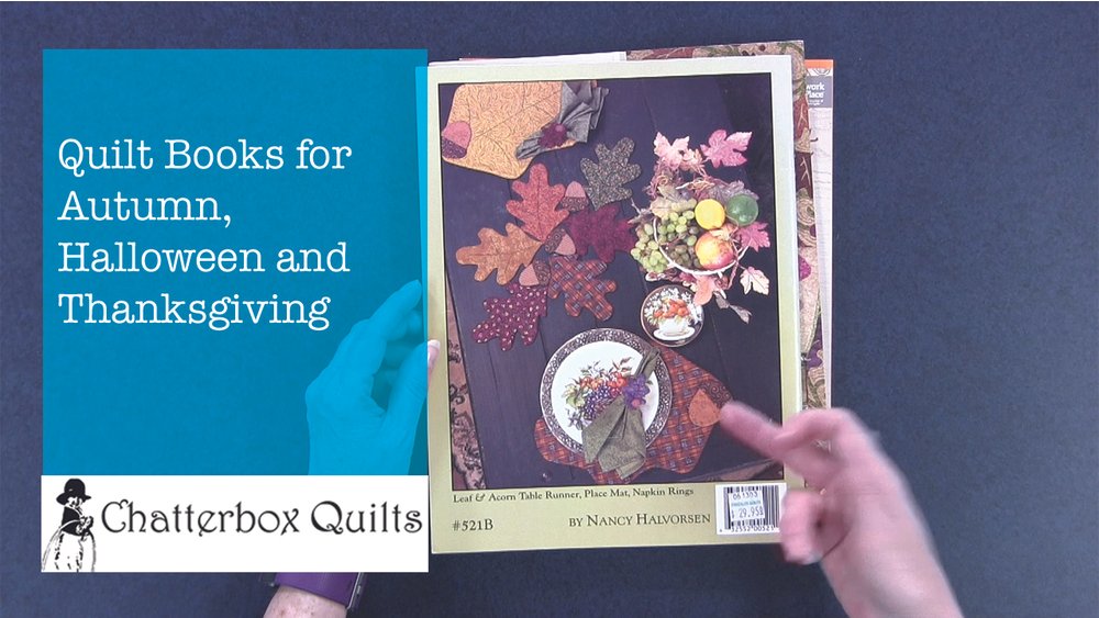 Quilting Books for Autumn, Halloween and Thanksgiving — Chatterbox Quilts