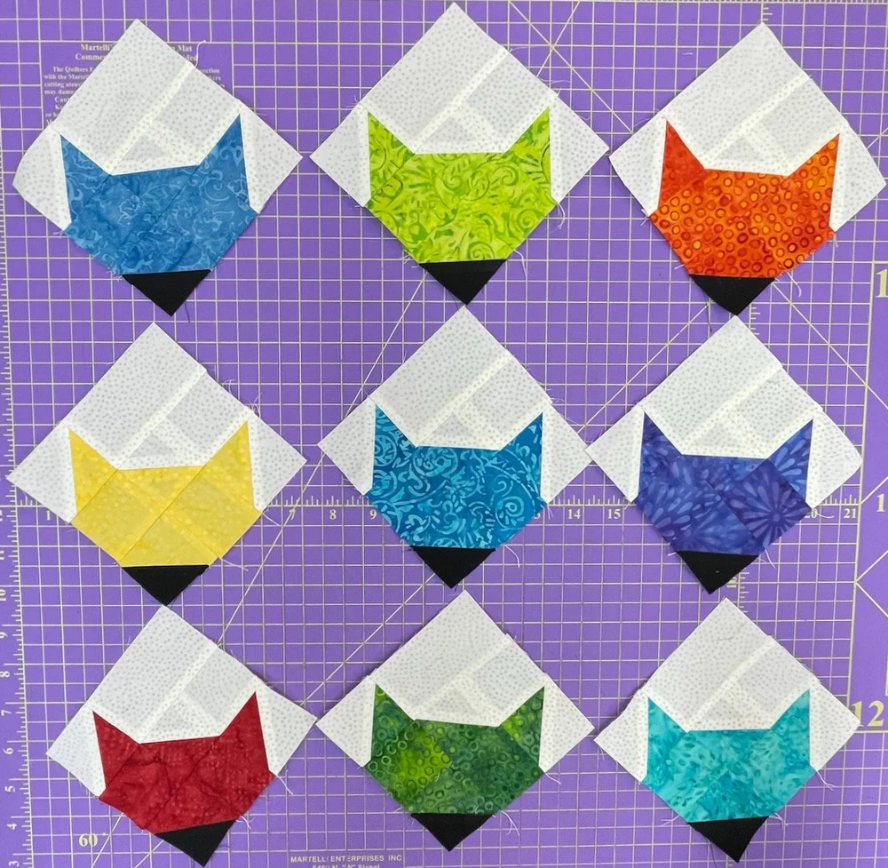 Foxes for the Island Batik Marvelous Mini Challenge! — Chatterbox Quilts
