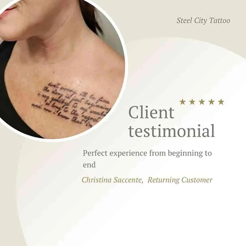 Premier Tattoo Shop Bethlehem, PA | Steel City Tattoo