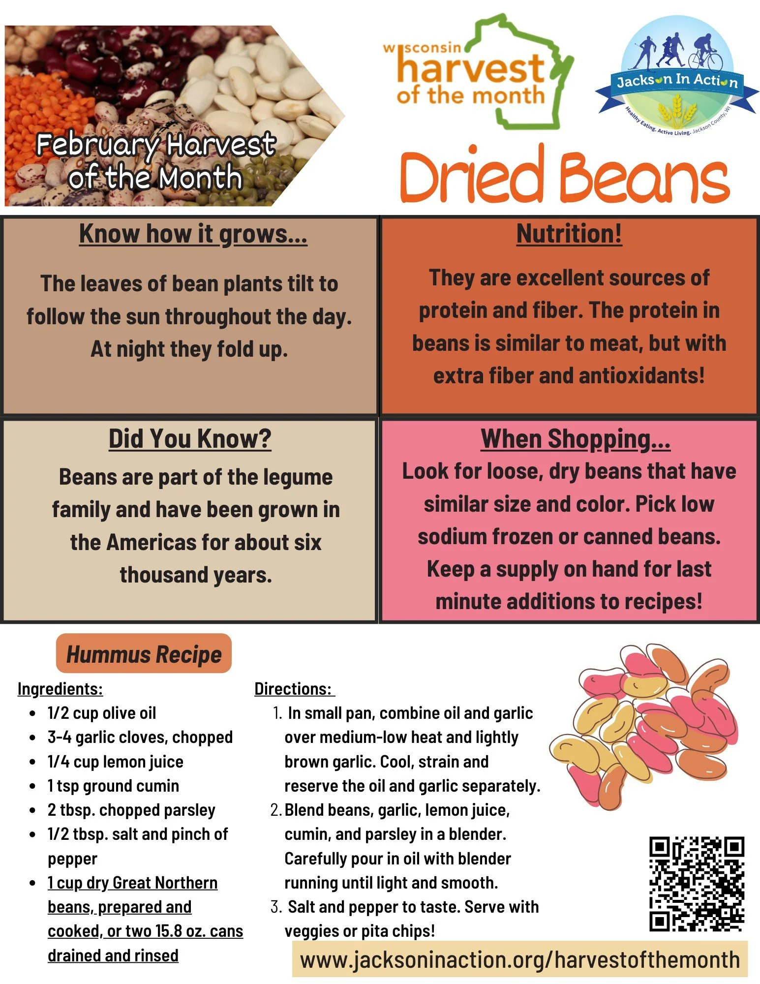 Plant-Forward February! Harvest of the Month Features Dried Beans ...