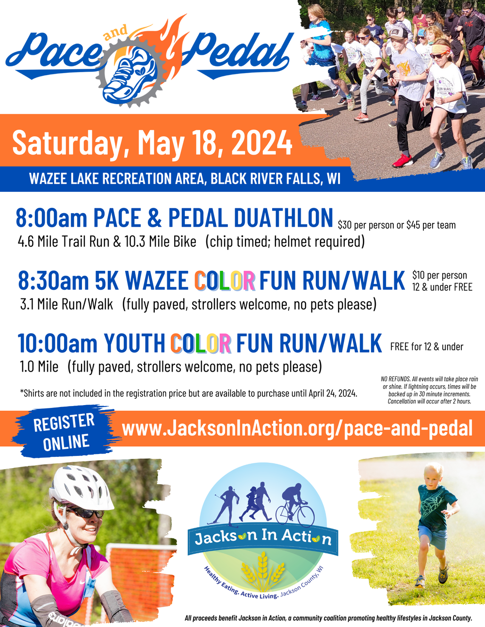 Pace and Pedal — Jackson In Action