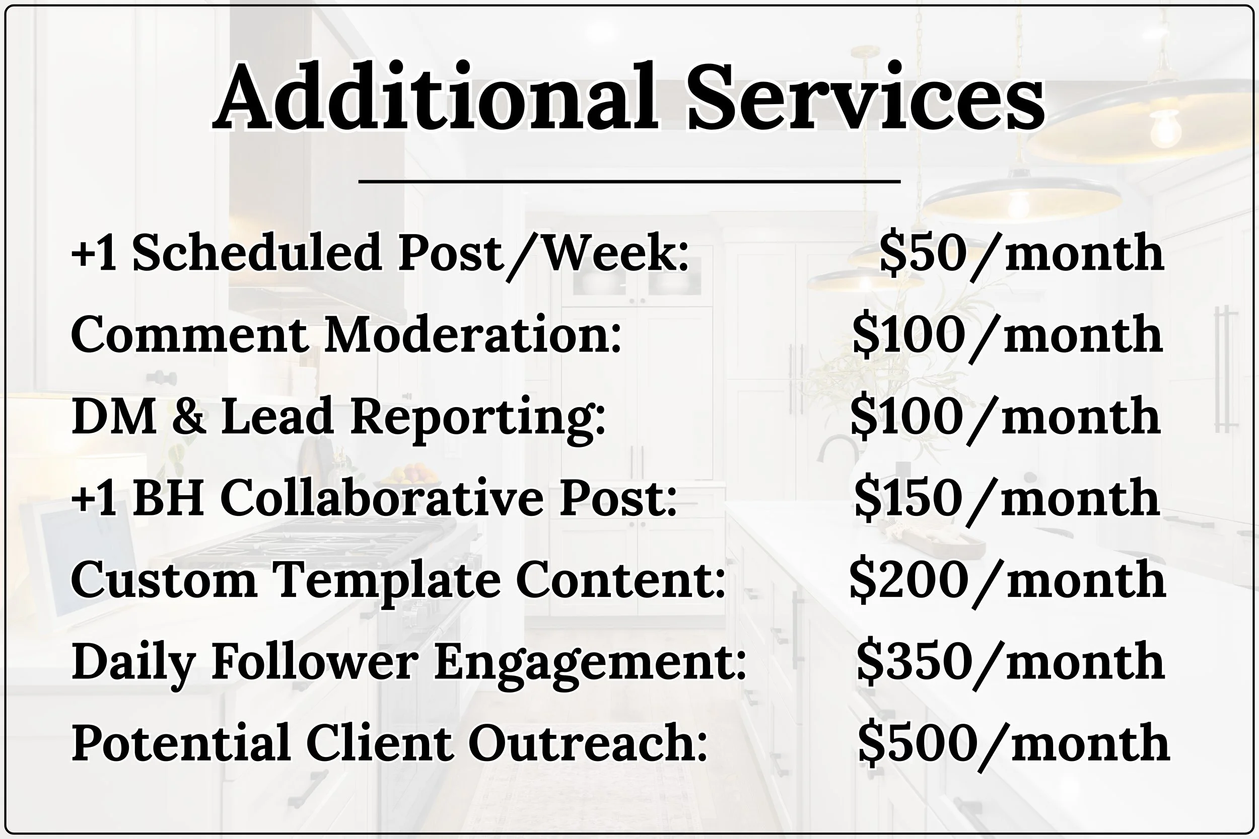 Instagram Management — Buffalo Homes