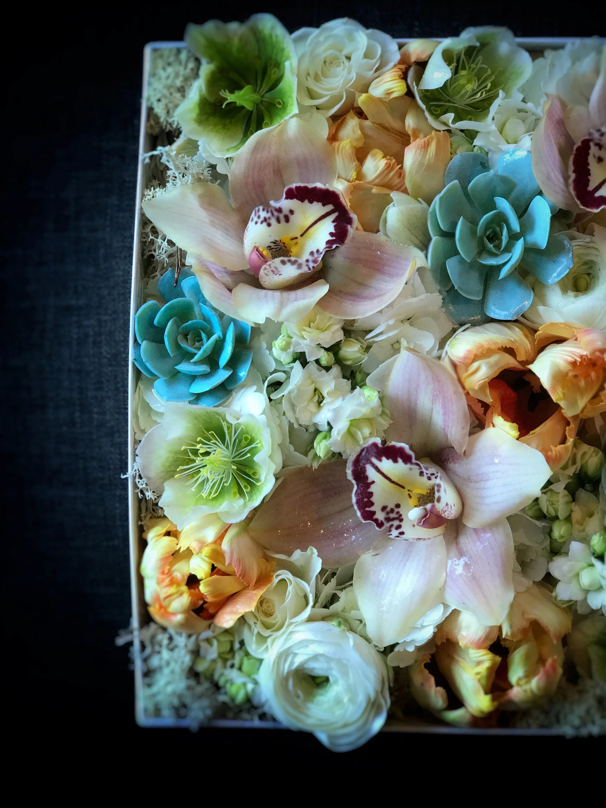 Heirloom Bloom Box — Fabloomosity Floral Atelier Edmonton Florist ...