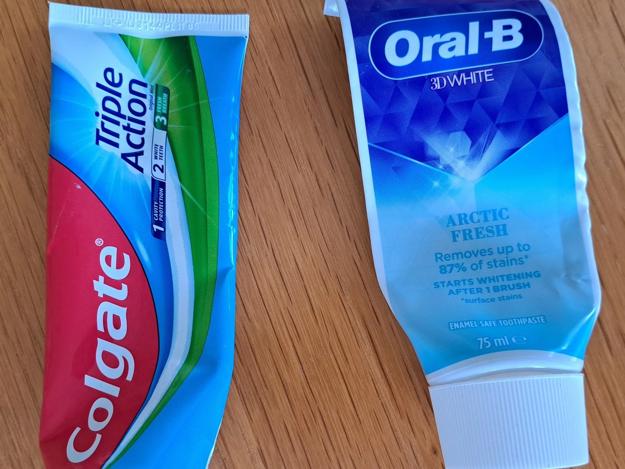 Toothpaste tubes — Hurst Life