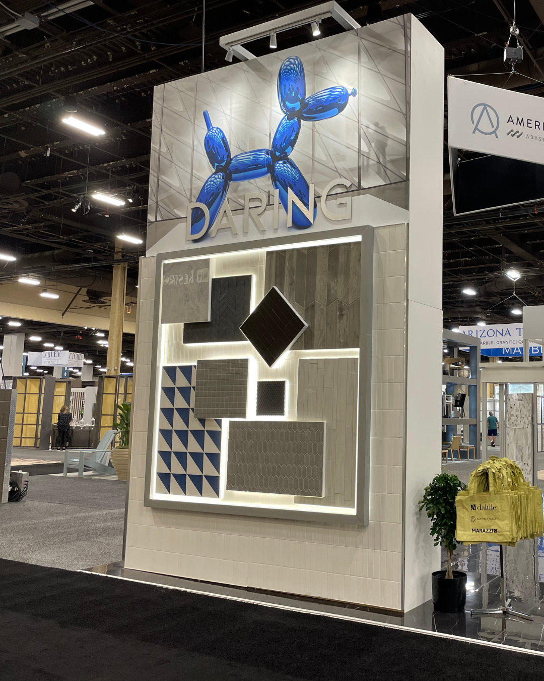 Crafting Interactive Custom Displays for Daltile at TISE and Surfaces ...