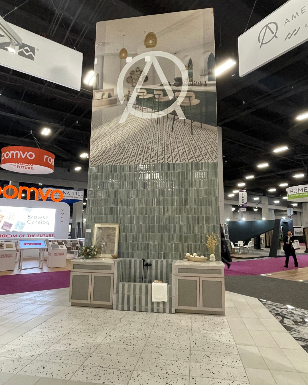 Crafting Interactive Custom Displays for Daltile at TISE and Surfaces ...