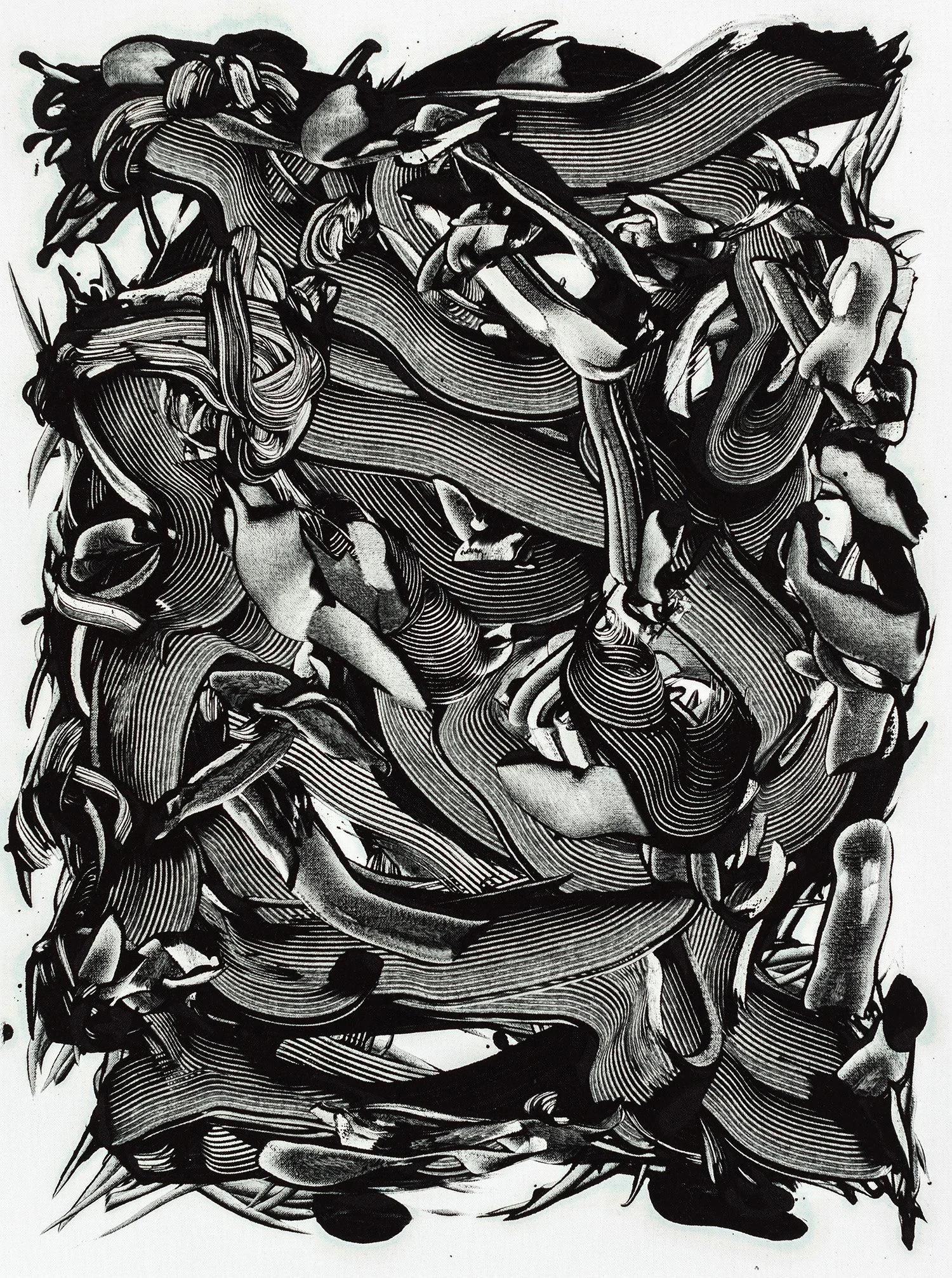 Monochrome Art Work