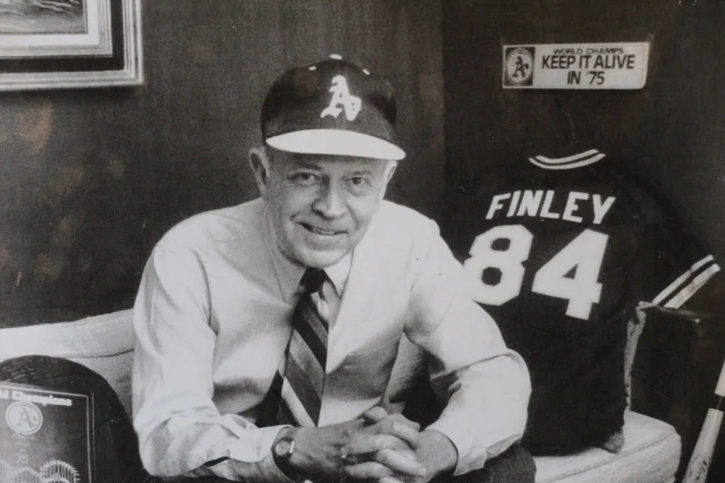 March 29, 1973: A's owner Charlie O. Finley finally debuts his long ...