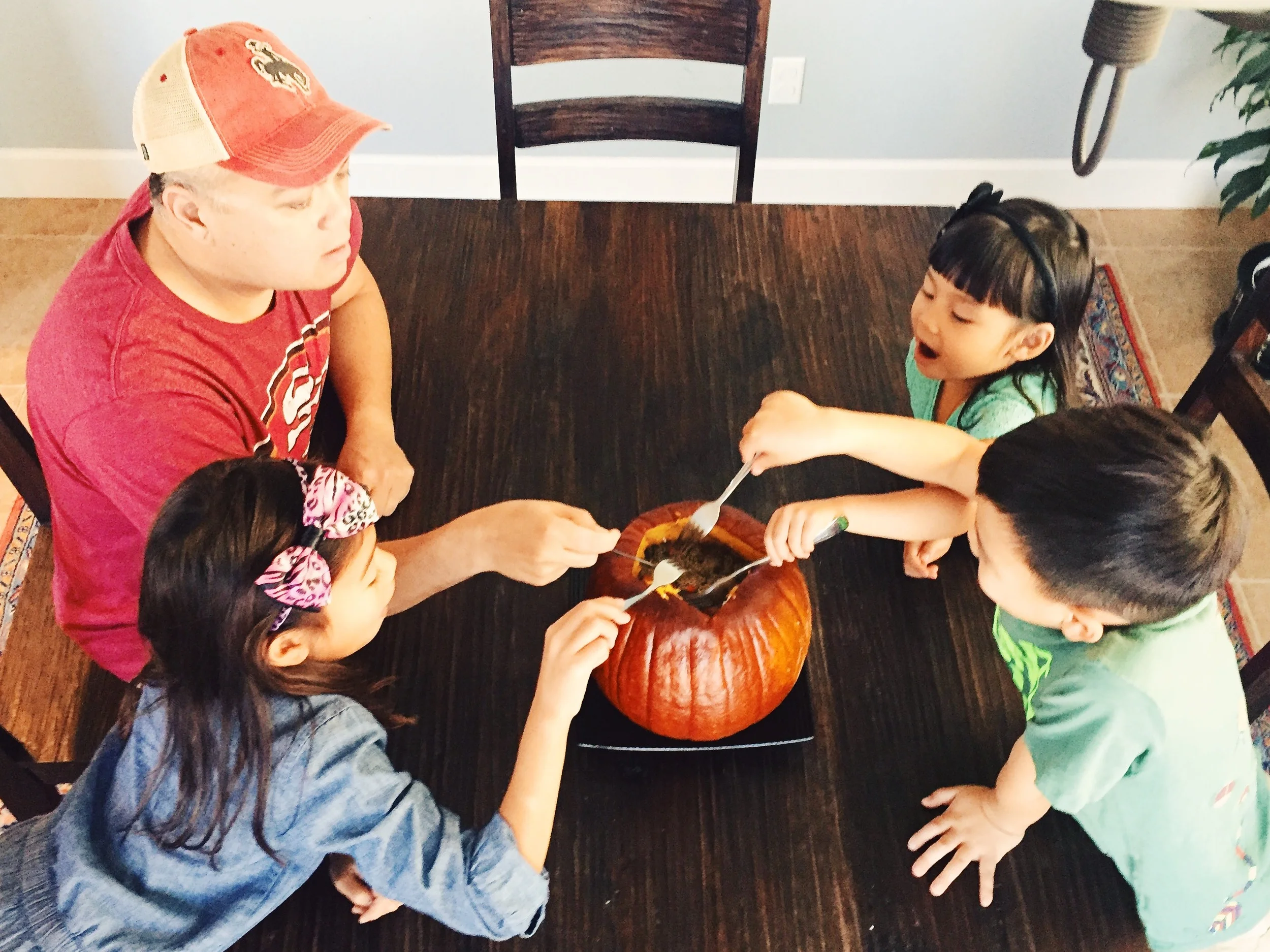 Stuffed Roasted Pumpkin — MomLikeThat