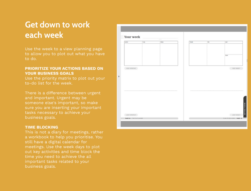 Using the Companion Planner — The Online Fix - Marketing Solutions