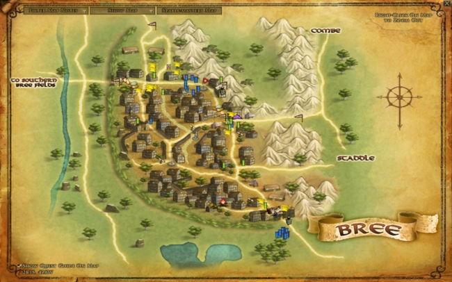 The Geography of LOTRO: Part 2 Bree and Bree-land — Contains Moderate Peril