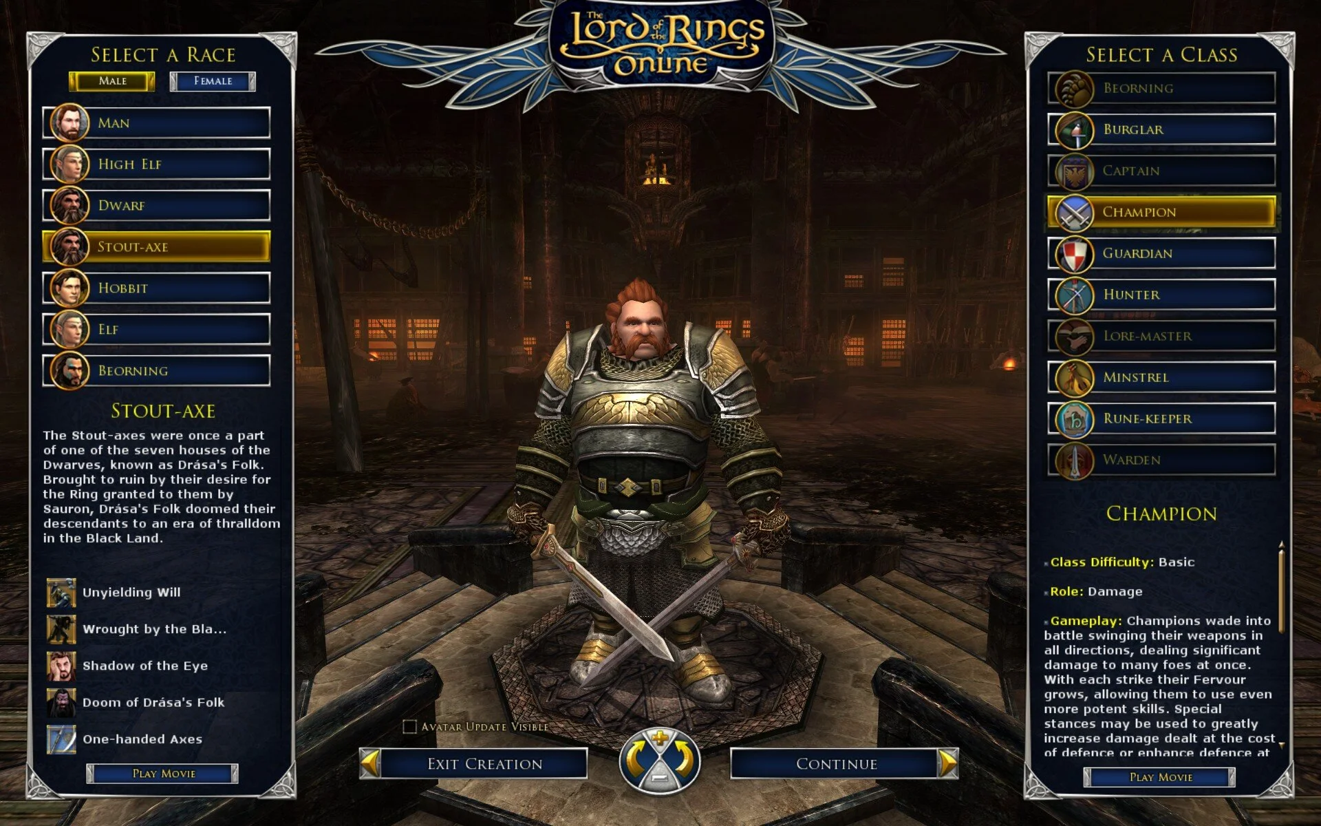 Female Dwarves Lotro