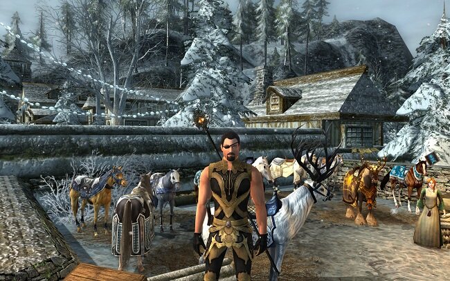 LOTRO: Levelling via the Yule Festival — Contains Moderate Peril