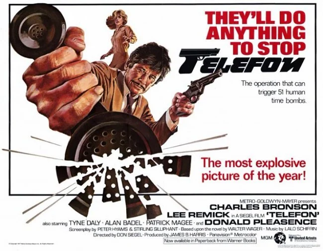 Telefon (1977) — Contains Moderate Peril
