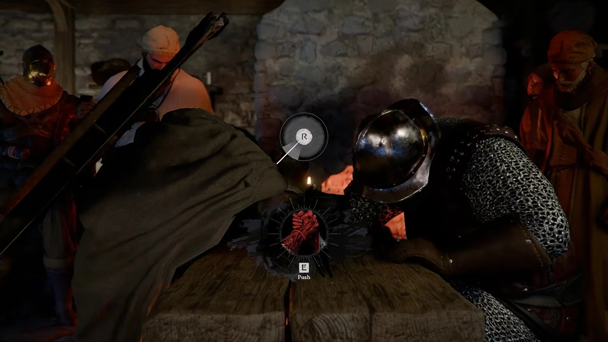 Crimson Desert: Arm Wrestling Quick Time Event — Contains Moderate Peril