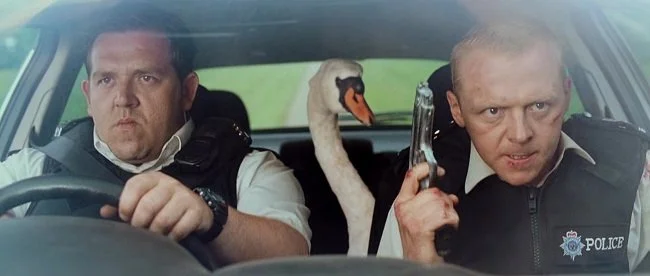 Hot Fuzz (2007) — Contains Moderate Peril