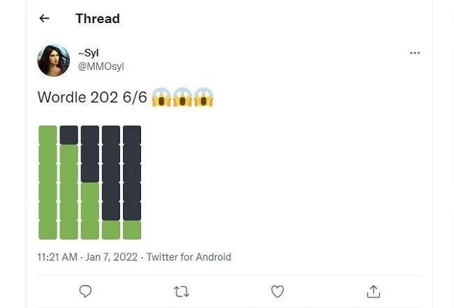 Wordle — Contains Moderate Peril