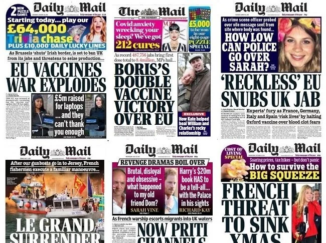 Newspapers — Contains Moderate Peril