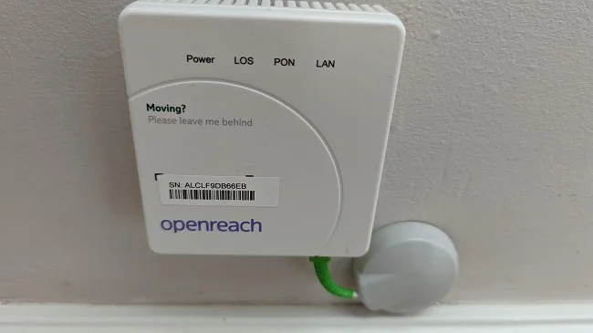 BT Full Fibre — Contains Moderate Peril