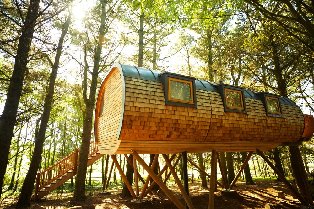 1 Bedroom Treehouse with Sea Views ideal for Couples | The Loft ...
