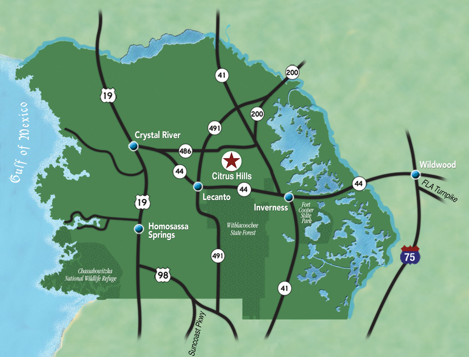 Location — The Villages of Citrus Hills