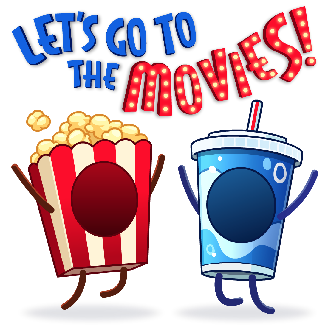 Going To The Movies Clipart