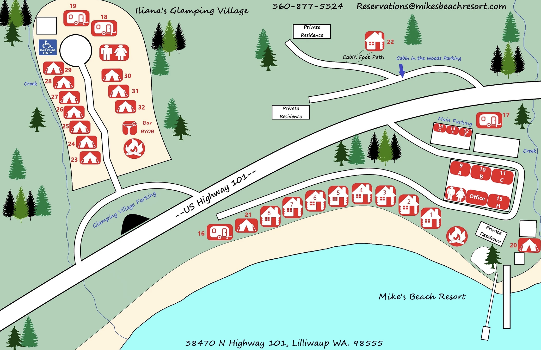 Mike’s Beach Resort — Explore Hood Canal