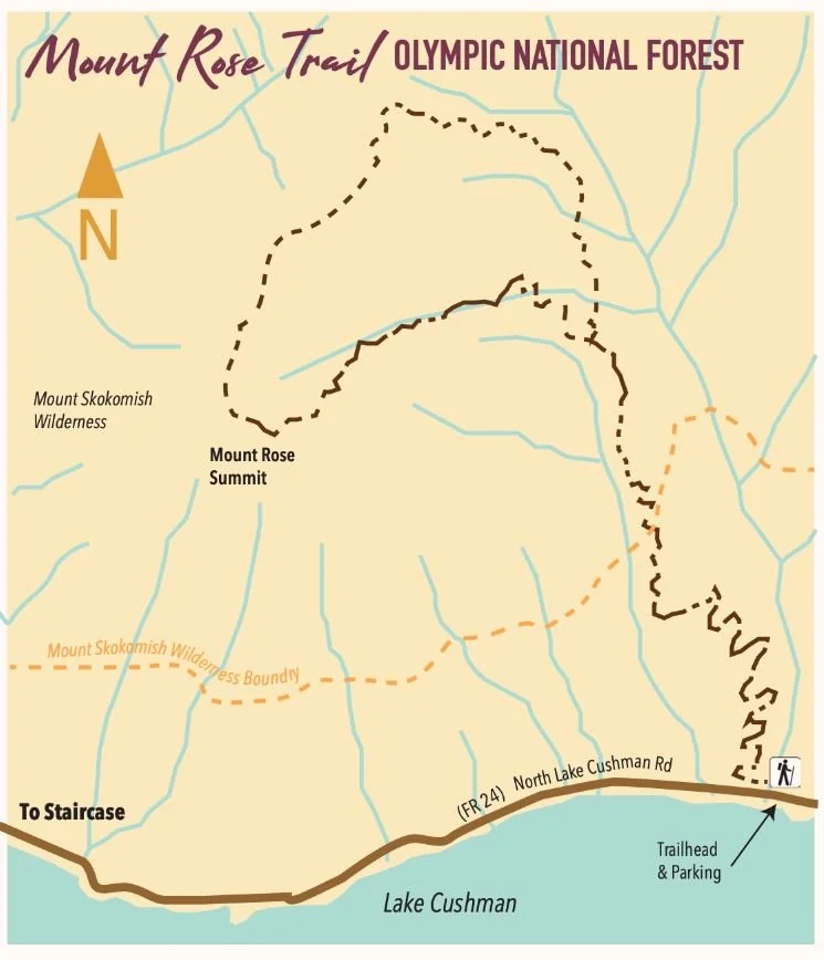 Mount Rose At The Olympic National Forest — Explore Hood Canal