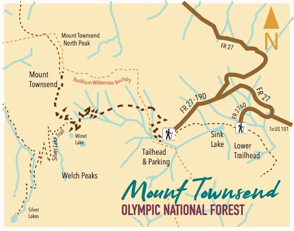 Mount Townsend, Olympic National Forest — Explore Hood Canal