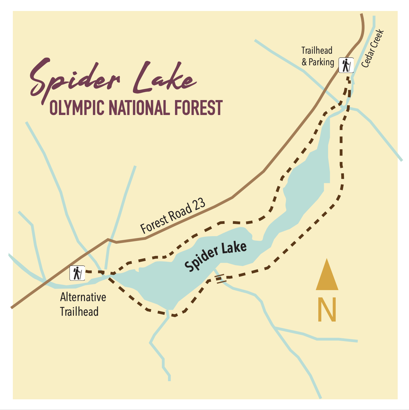 Spider Lake | Explore Outdoor Adventure Now — Explore Hood Canal