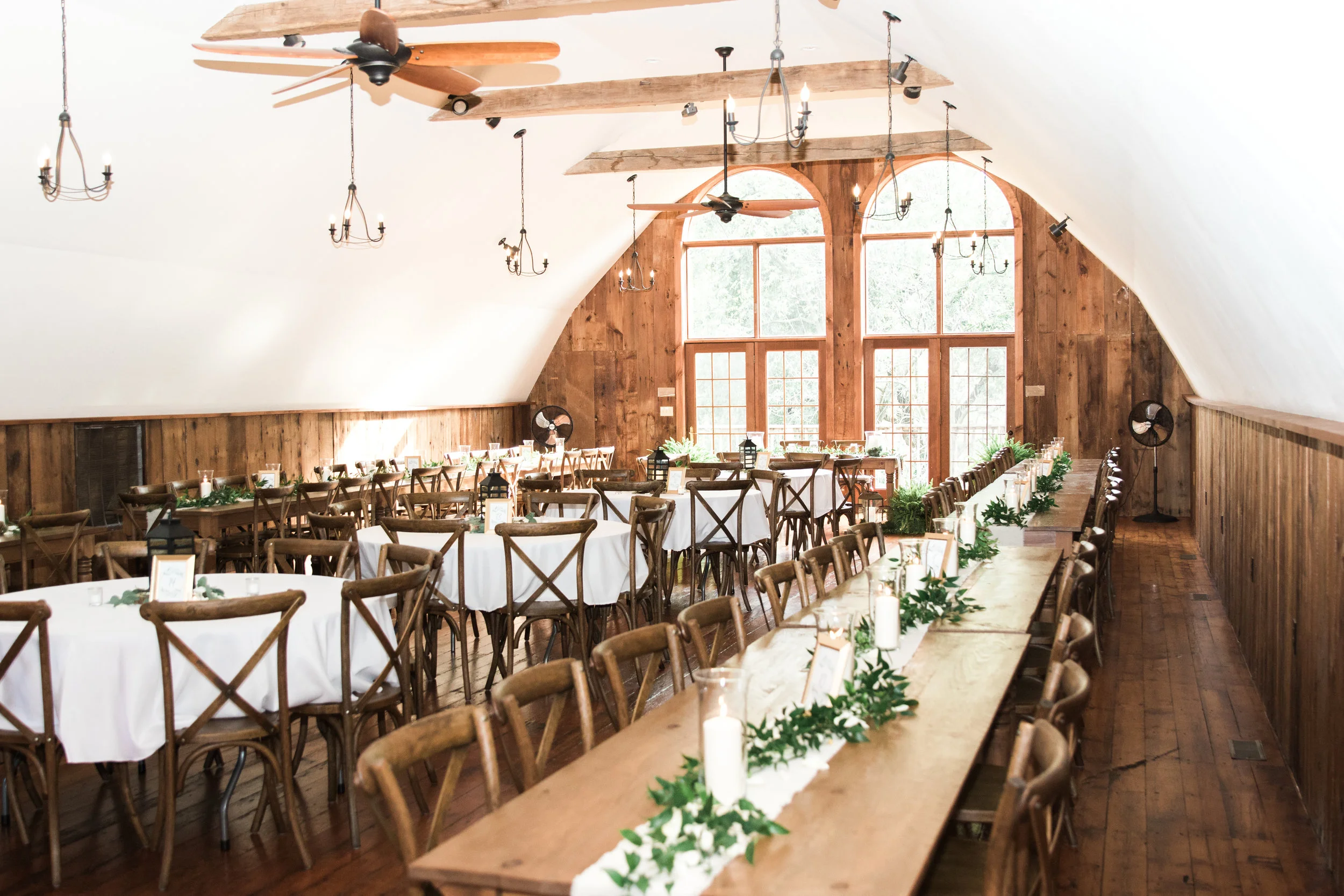 Inside of Barn — Historic Stonebrook Farm