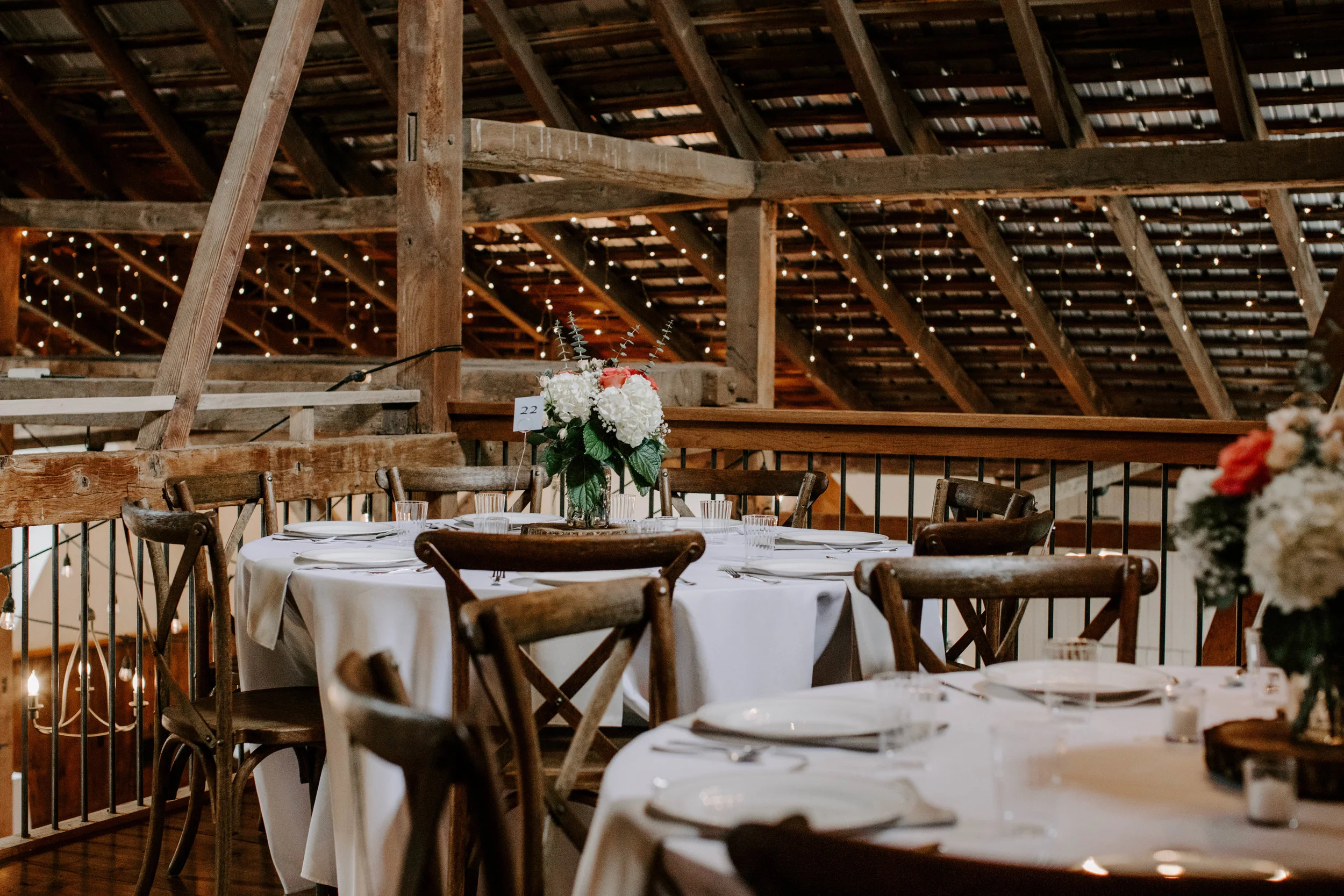 Inside of Barn — Historic Stonebrook Farm