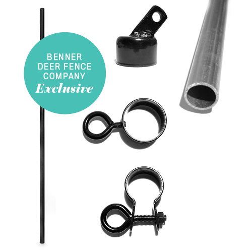 Heavy duty Deer Fence Posts for poly and metal deer fence post ...