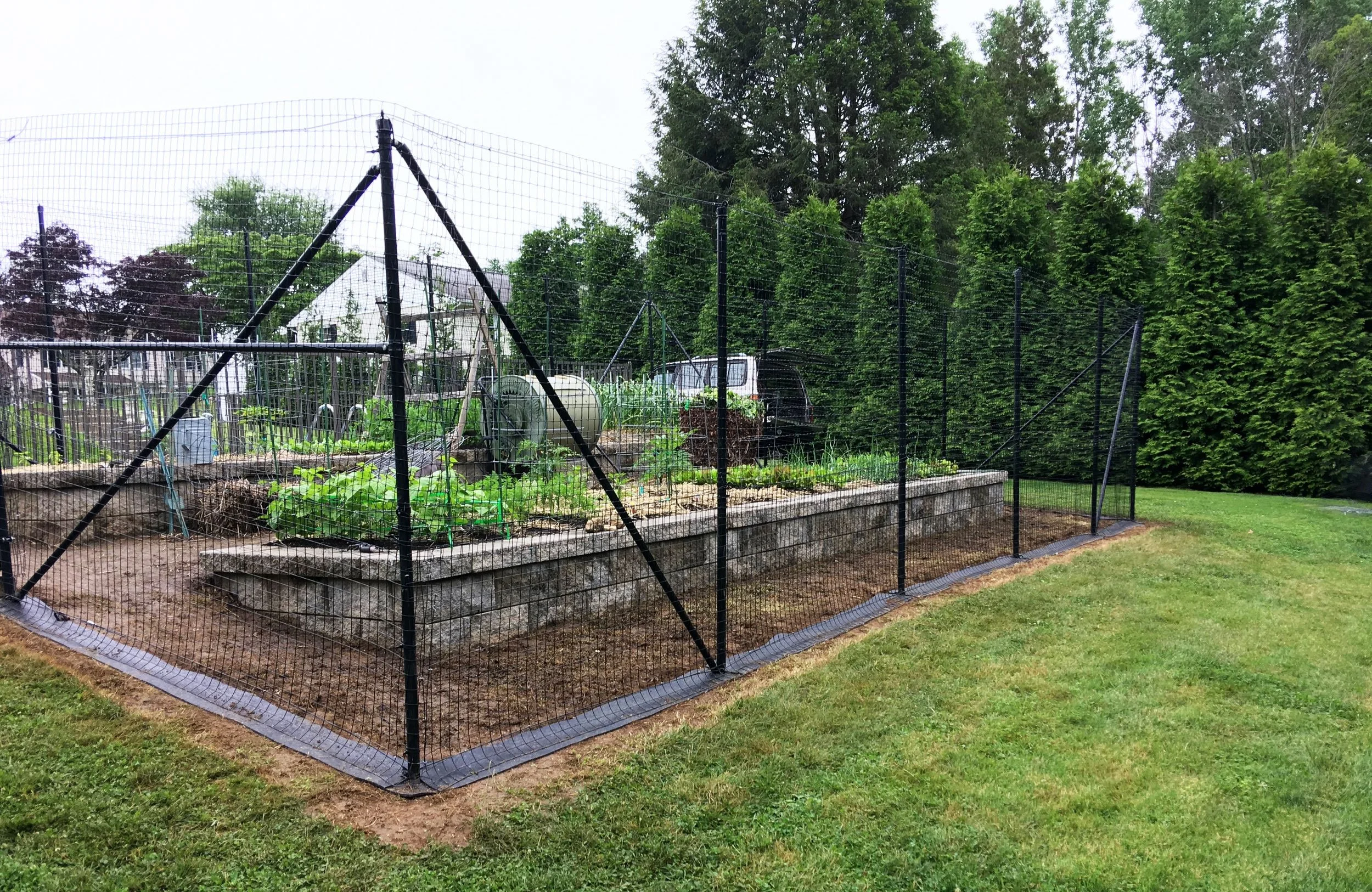 Ten Deer Fence Solutions for Gardens–deer fence for garden — The Benner ...