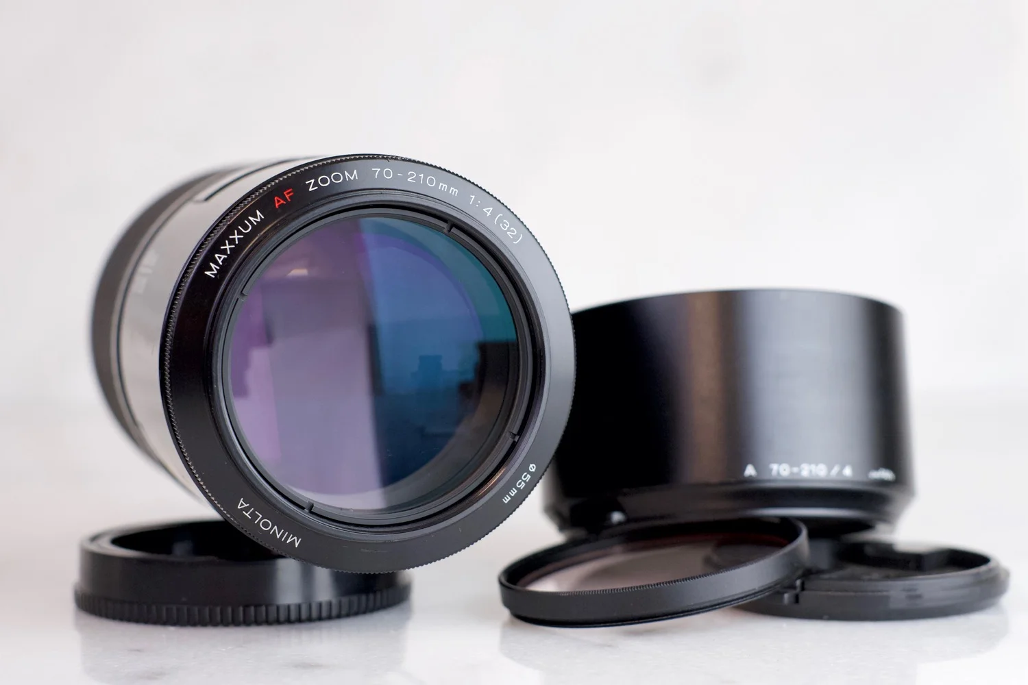 Minolta AF Zoom 70 - 210 mm F/4 Macro Focusing Zoom Lens For Minolta ...