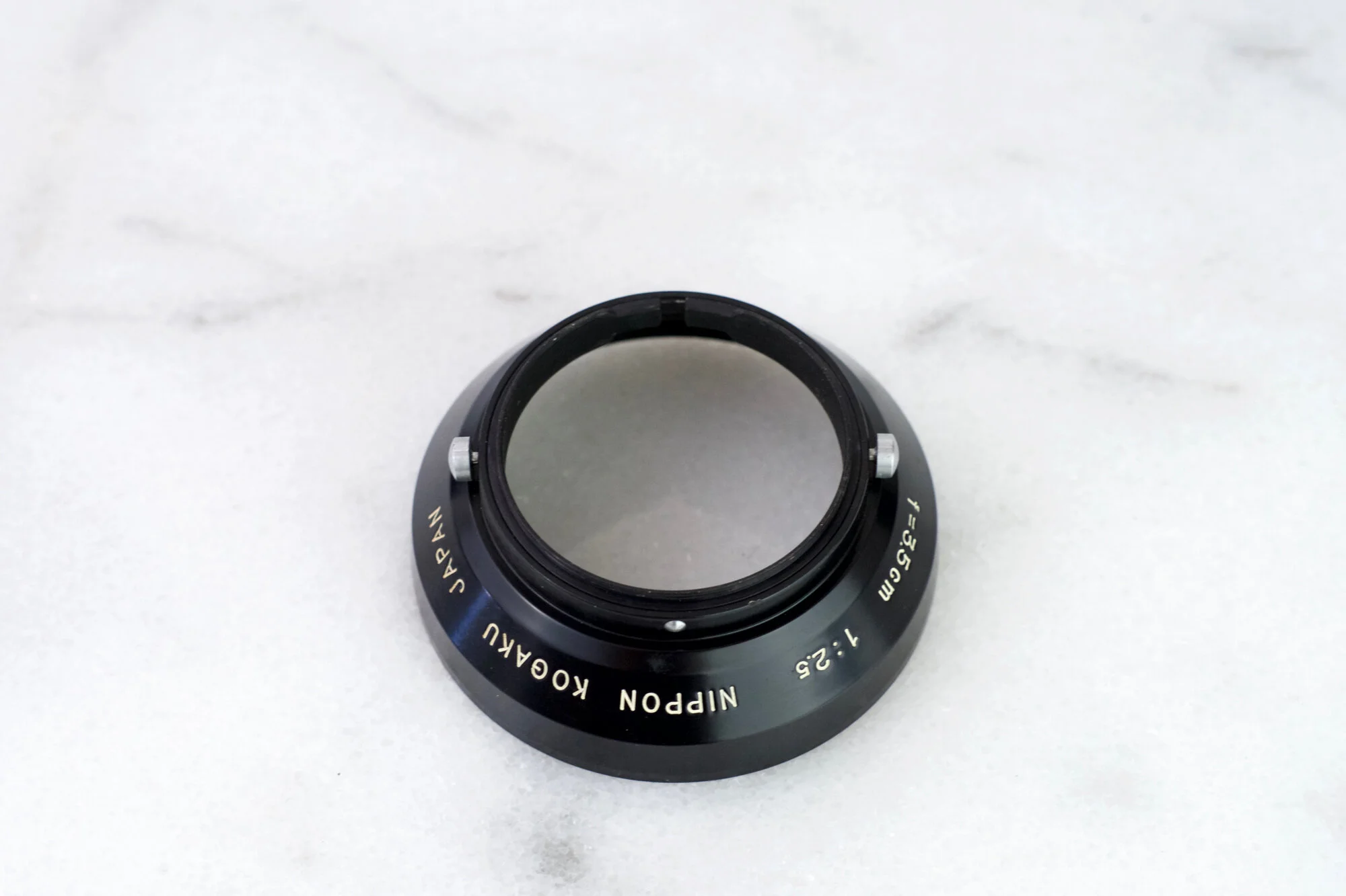 Rare Nikon Metal Lens Hood for Nippon Kogaku 3.5cm f/2.5 S-Mount Rangefinder Lens — F Stop Cameras