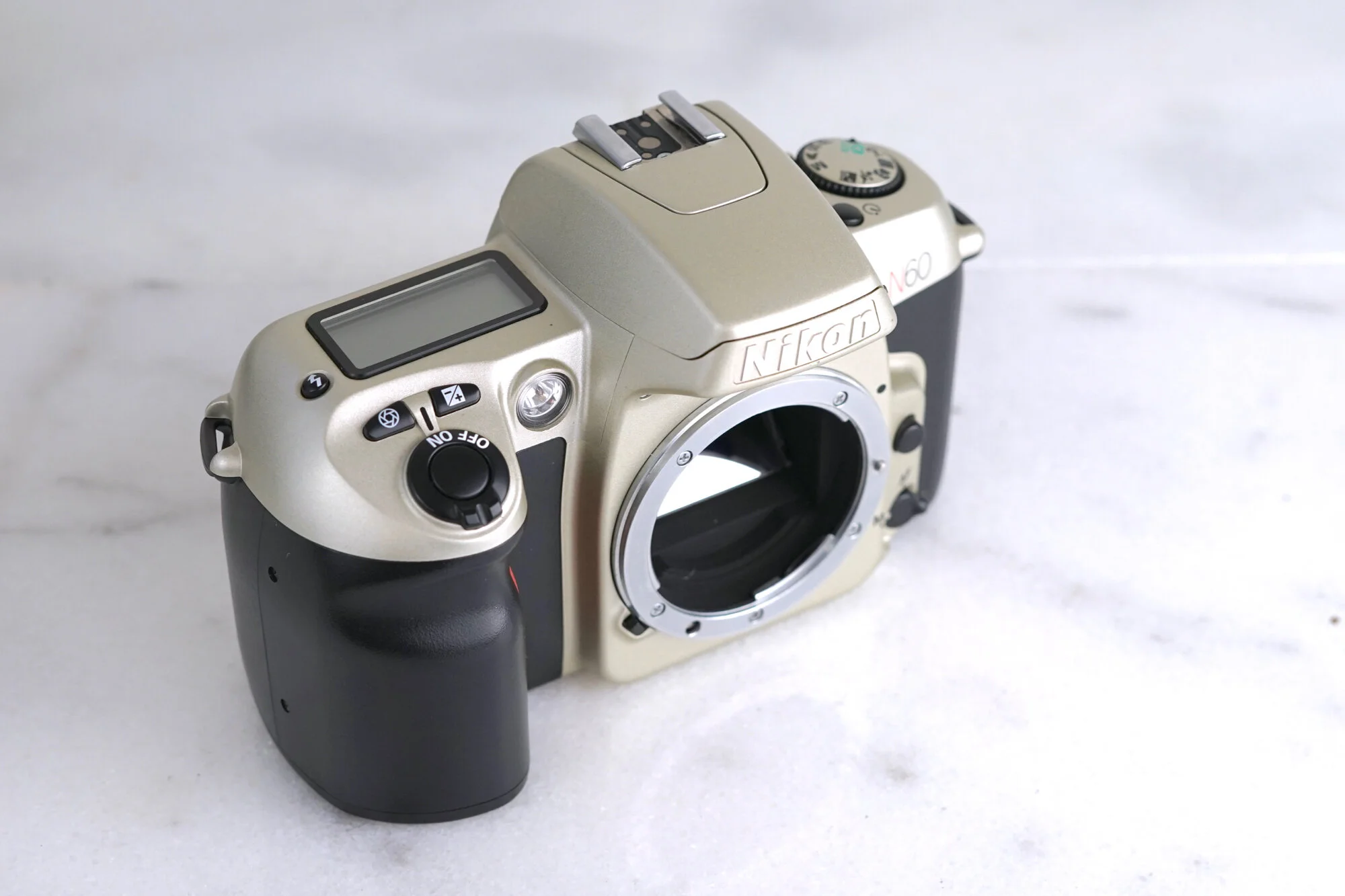 Nikon N60 (F60) 35mm Film SLR Camera Body — F Stop Cameras