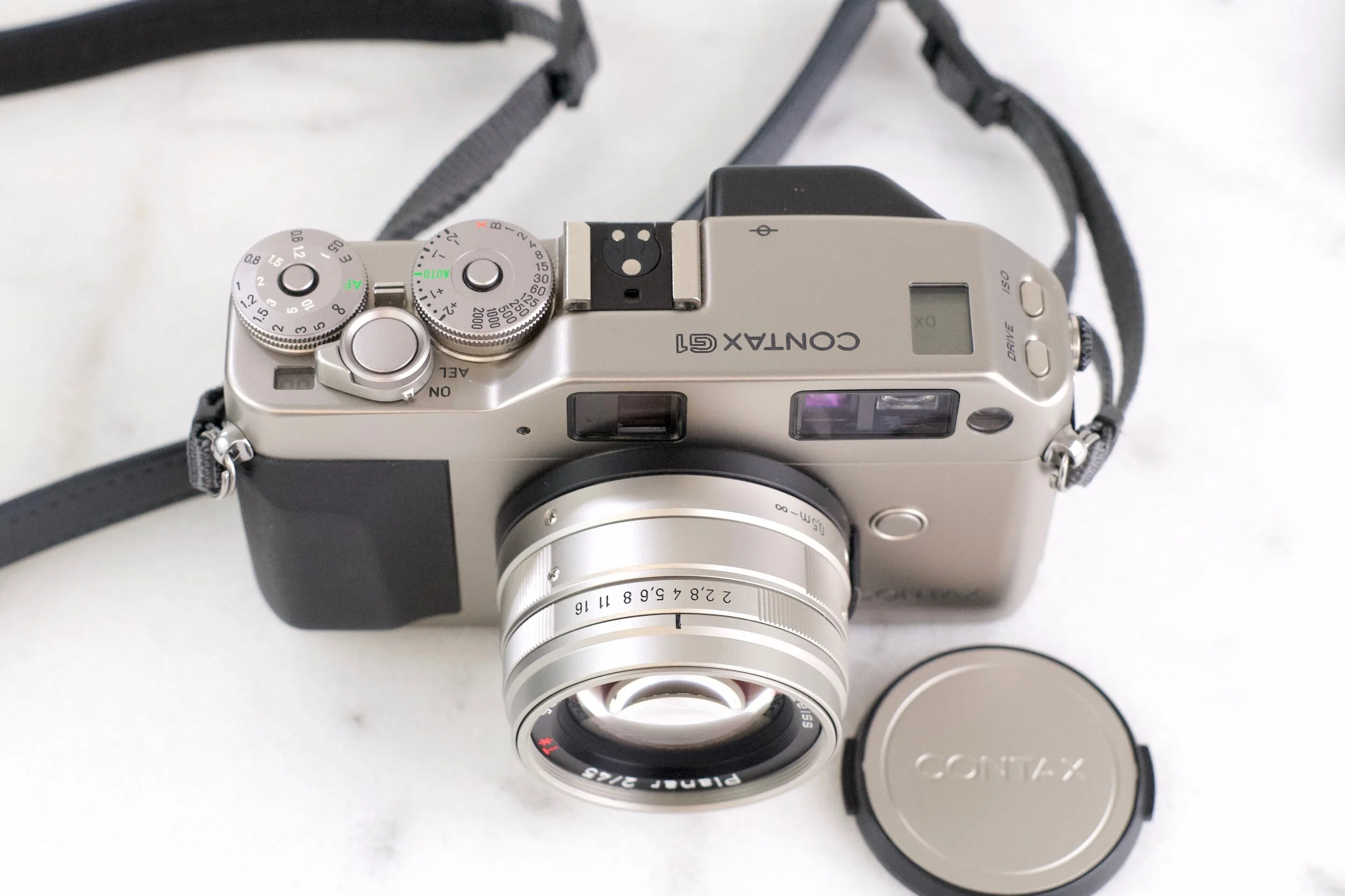 Contax G1 Green Label 35mm Film Rangefinder Camera With Carl Zeiss ...