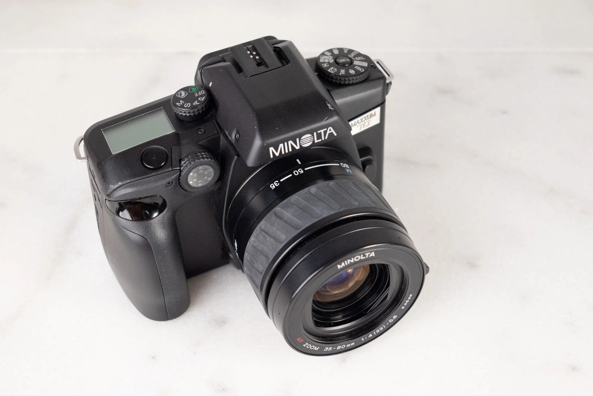 Minolta Maxxum 70 (Dynax 60) 35mm Film SLR Camera with Minolta 35-80mm ...