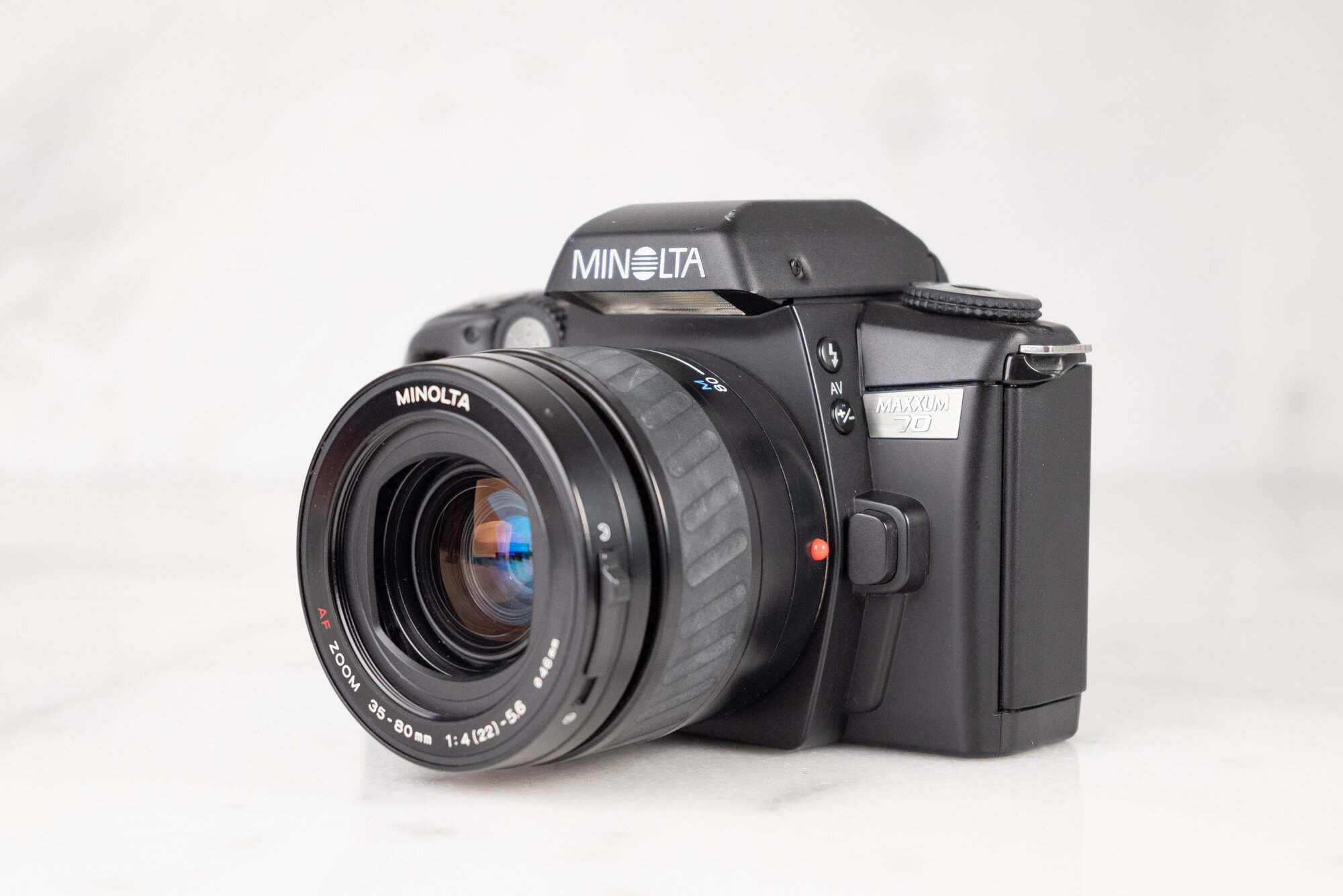 Minolta Maxxum 70 (Dynax 60) 35mm Film SLR Camera with Minolta 35-80mm ...