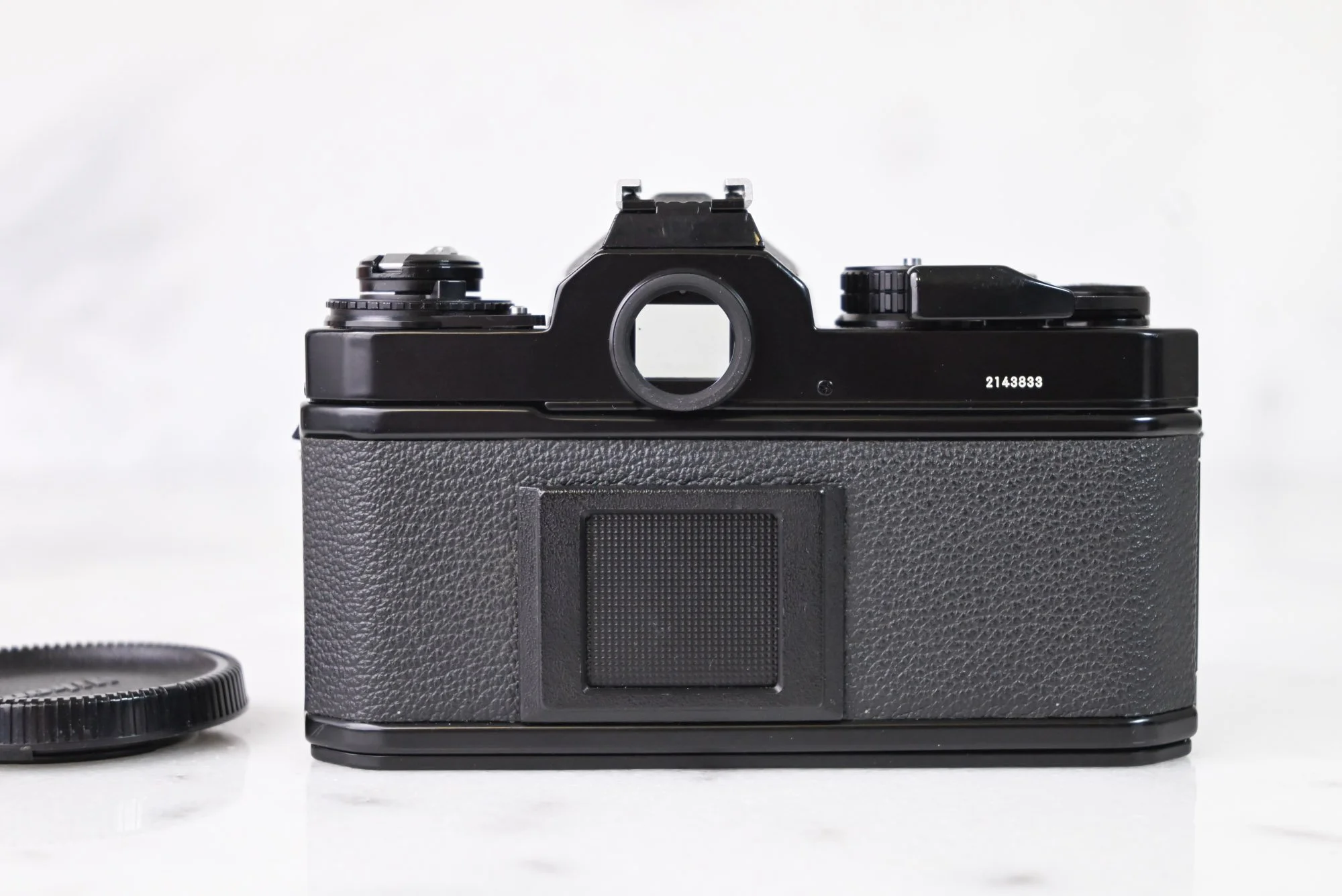 Nikon FE2 Titanium Shutter Model 35mm Film SLR Camera with Body Cap ...