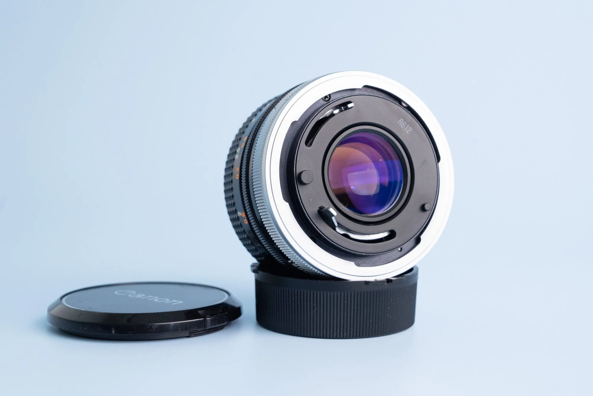 Canon FD 50mm F/1.8 Prime Lens for FD-Mount with Lens Caps — F Stop Cameras