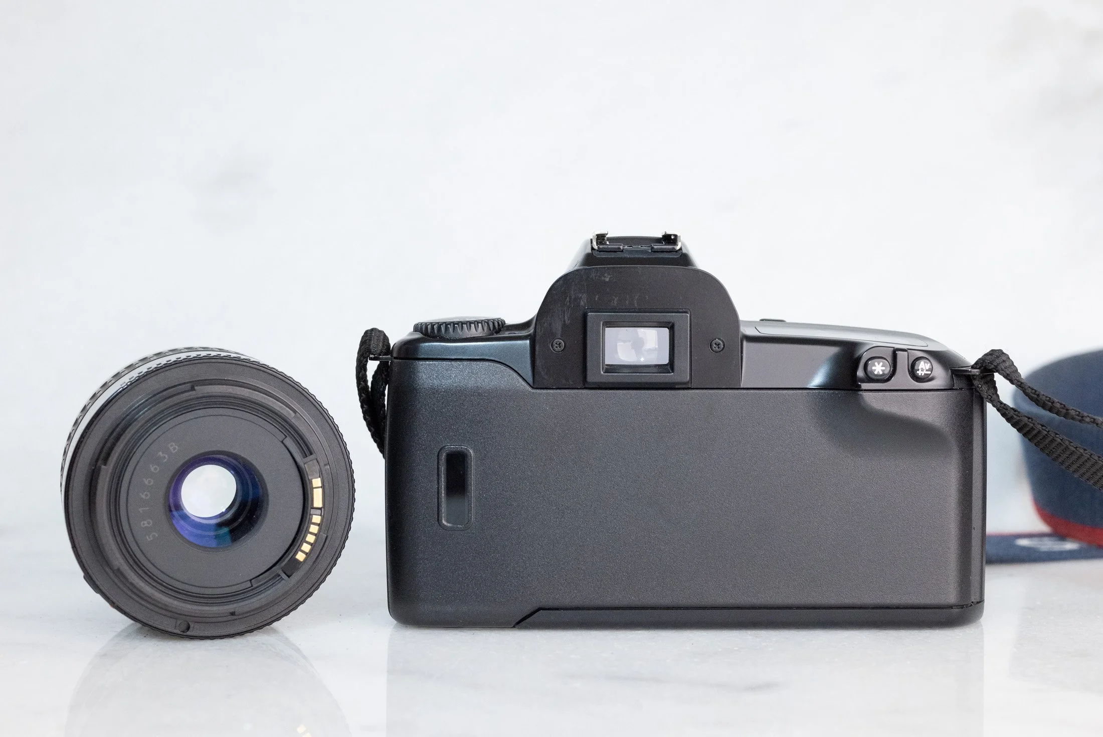 Canon Eos Rebel X 35mm Film SLR Camera with Canon Zoom Ef 35-80mm F/4-5 ...