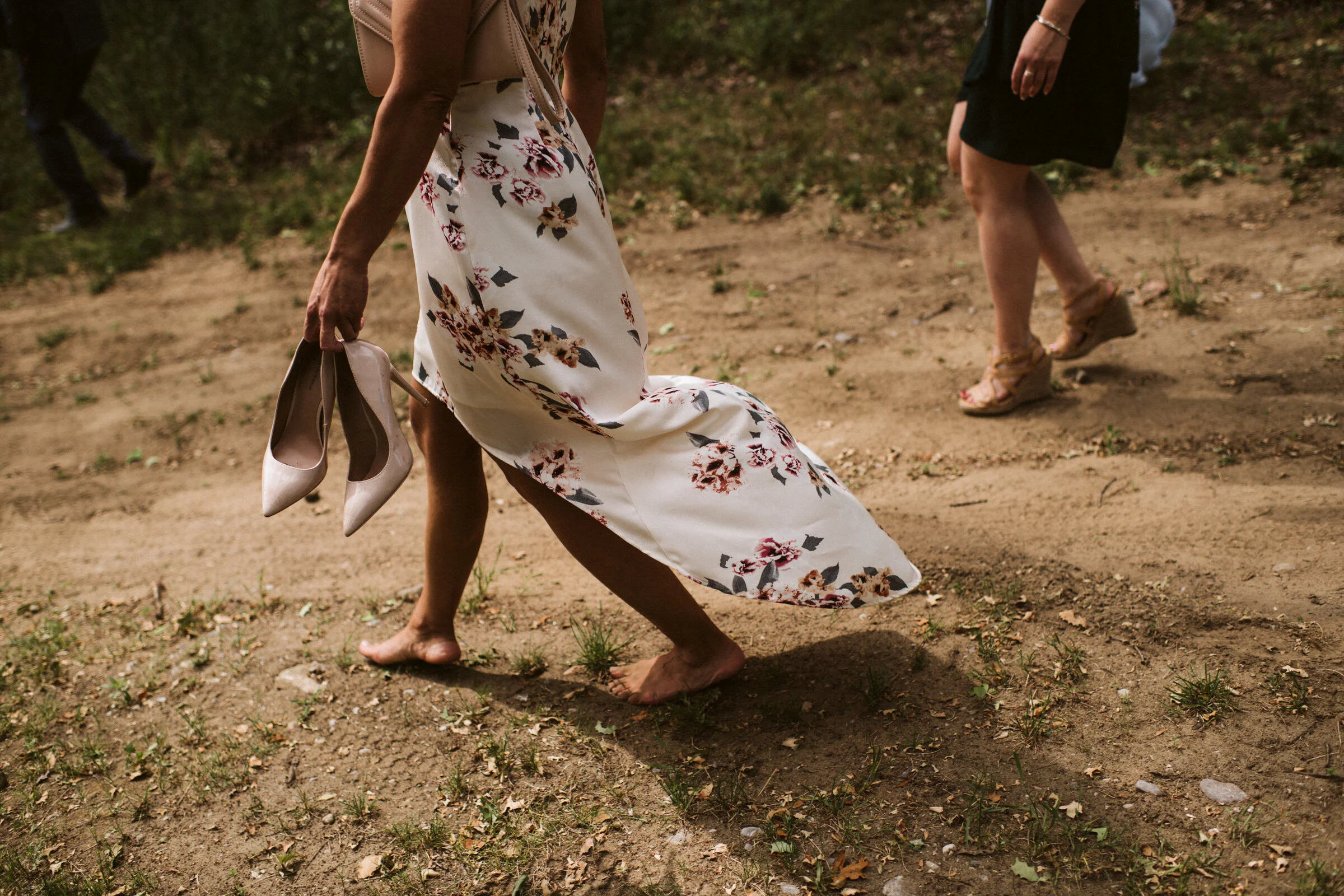 tamara + patrick | an intimate forest wedding at Whispering Springs ...